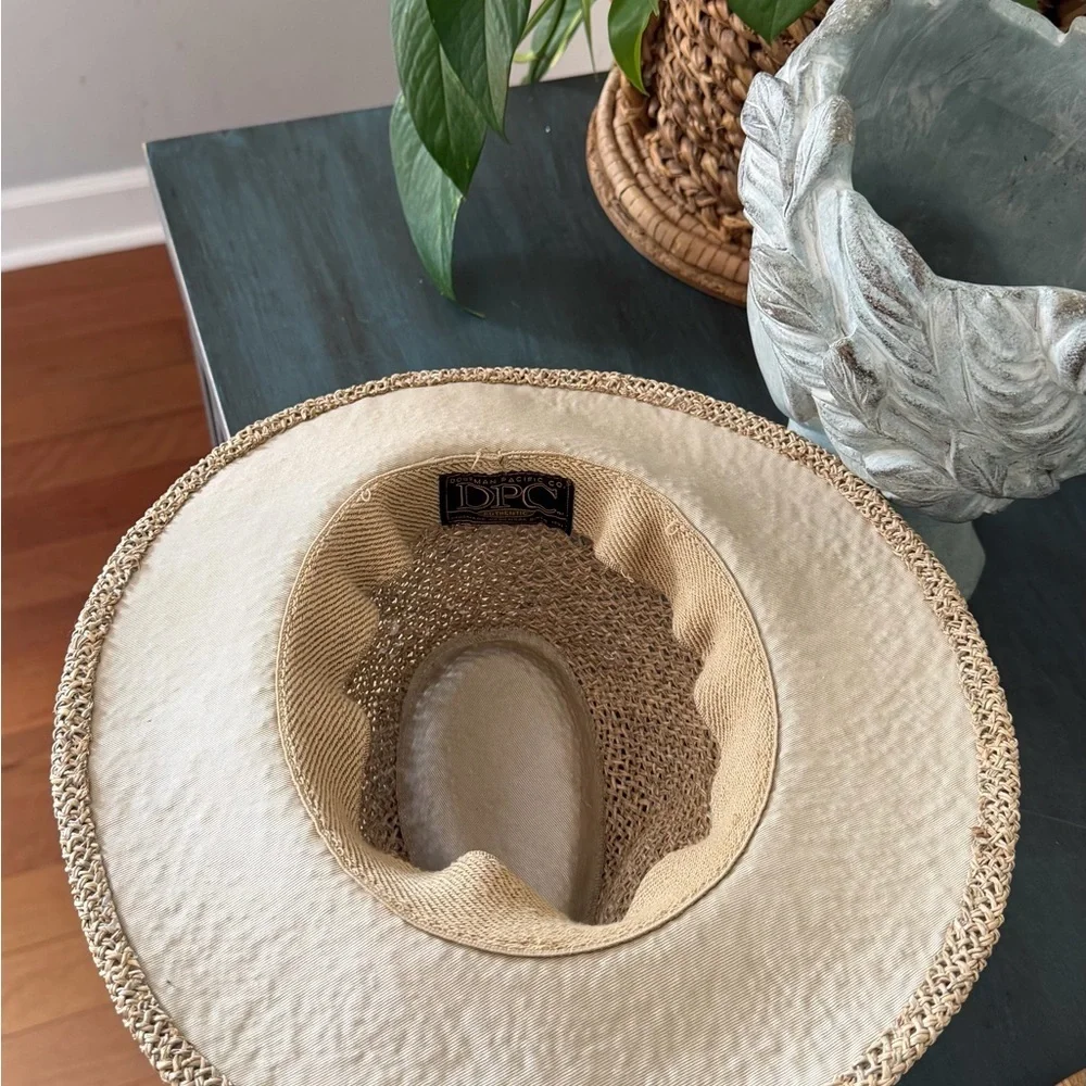 Dorfman Pacific | Accessories | E Block Straw Trilby Fedora Dorfman ...